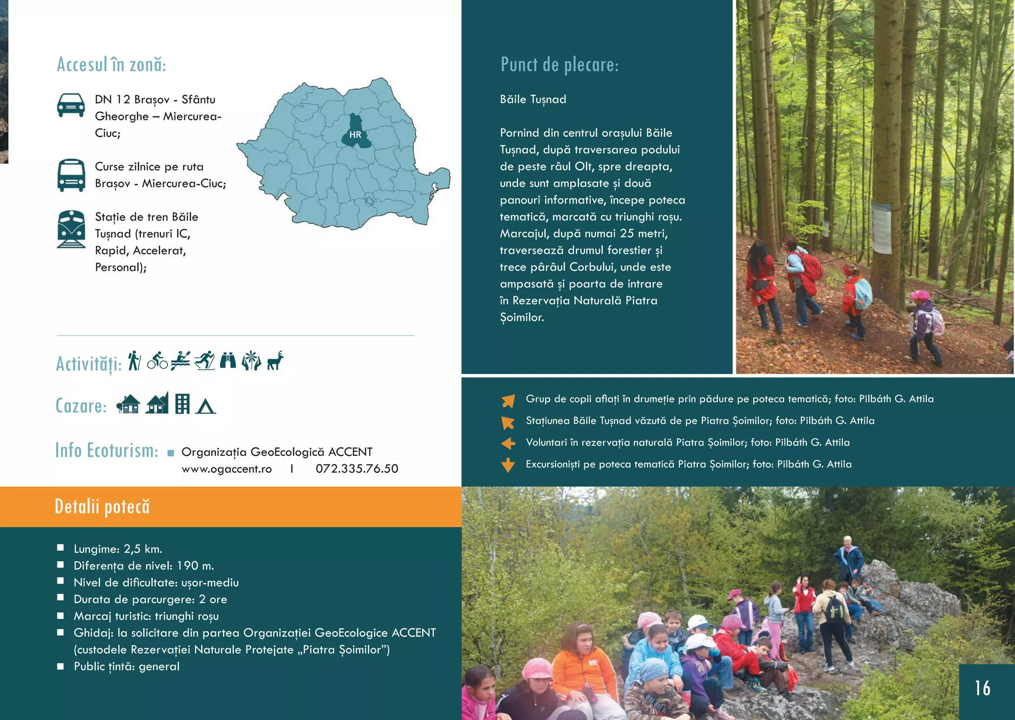 Sapte cele mai frumoase poteci tematice din Romania | PDF