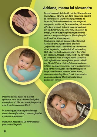 Brosura „Acesti copii care, altfel, nu ar fi existat” | PDF