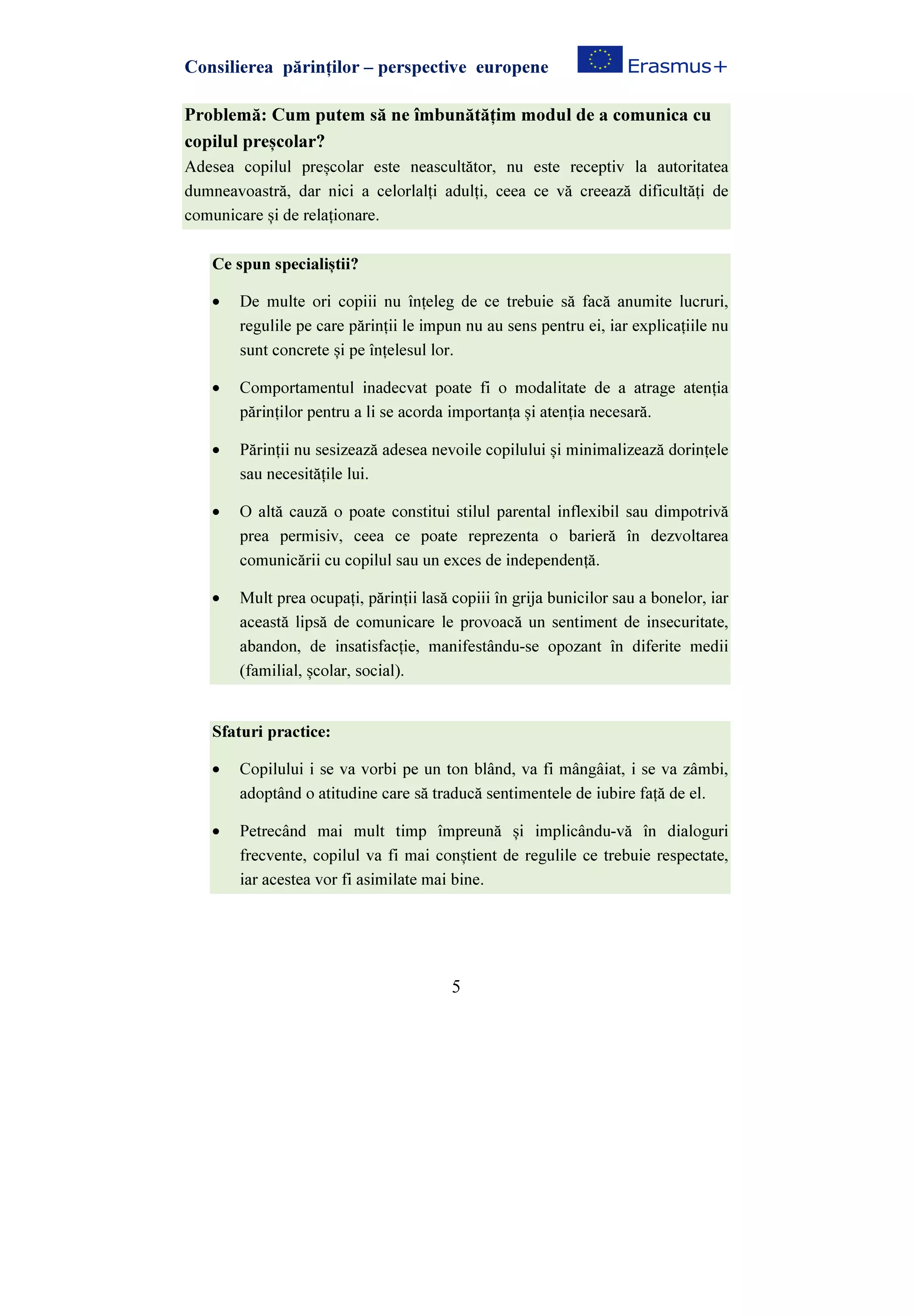 Brosura anti violenta - parinti | PDF