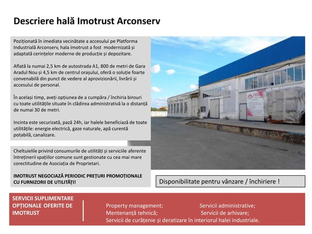 Brosura Hala Arconserv | PDF