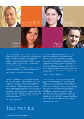 Brosura msm ro may 2012 - web version | PDF