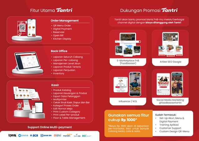 Brosur Aplikasi TANTRI SOLUSI BISNIS UMKM | PPT