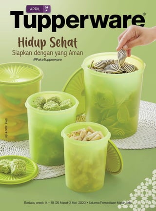 Brosur Tupperware April 2020 | PDF