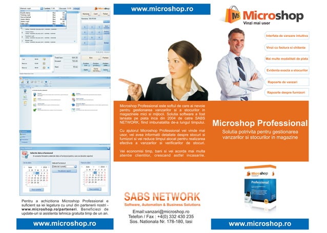 Prezentare program gestiune facturare Microshop Professional | PPT