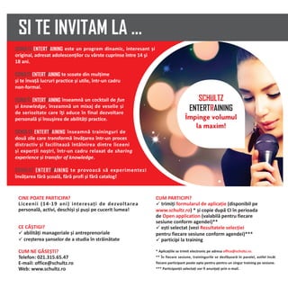 Brosura Schultz EntertRaining | PDF