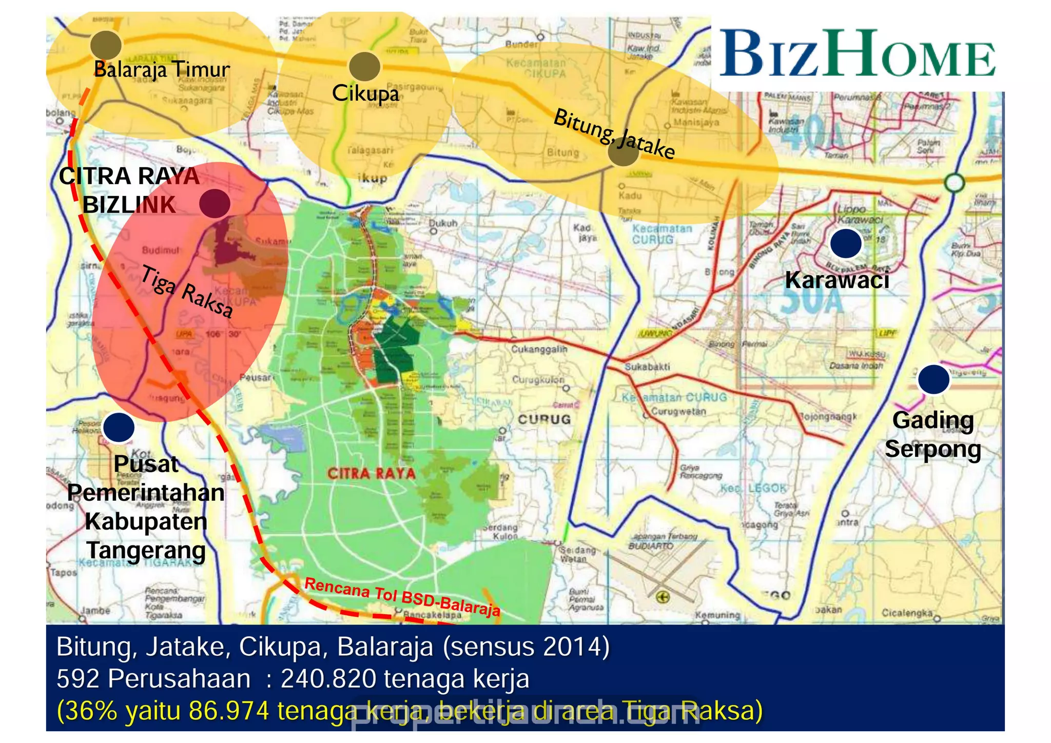 Brosur BizHome Citra Raya Tangerang | PPT