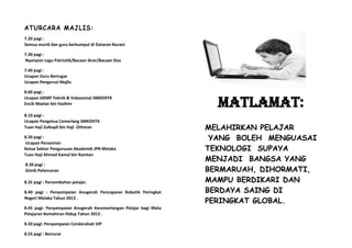 Brosur bulan teknik2013 | DOCX