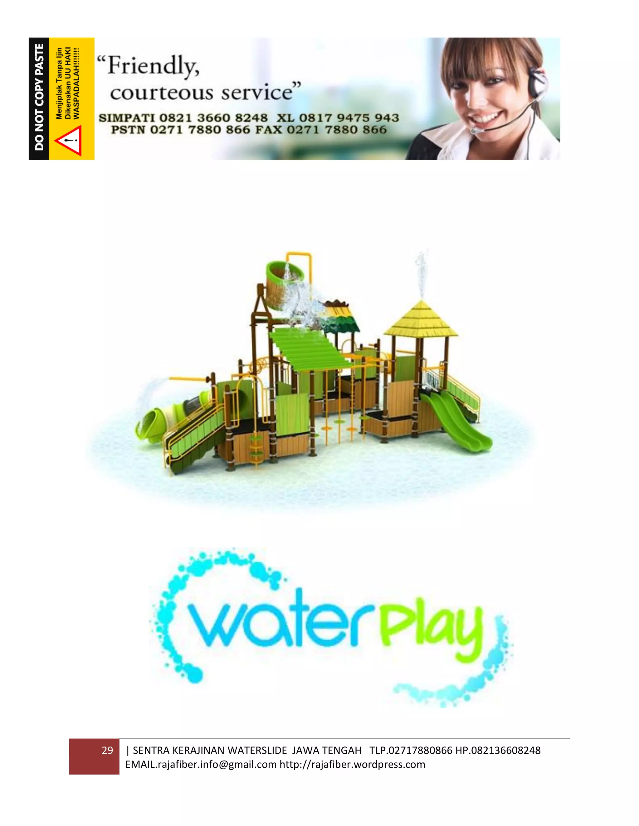 BROSUR DAN DESAIN WATERBOOM 2016 | PDF