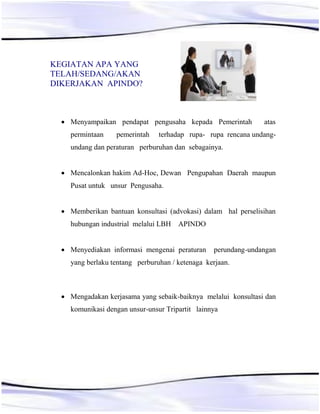 APINDO BALI | PDF