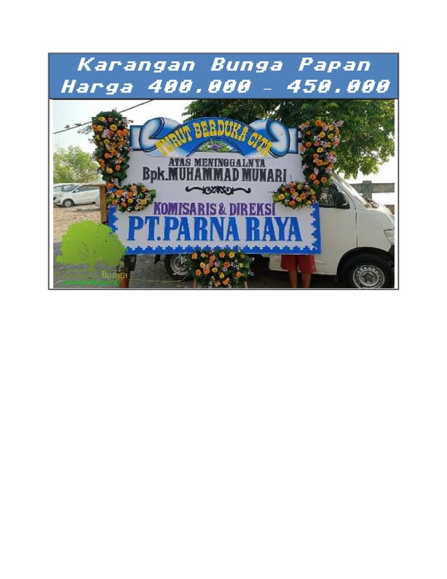 Karangan Bunga Surabaya Katalog Harga Karangan Bunga Papan | PDF