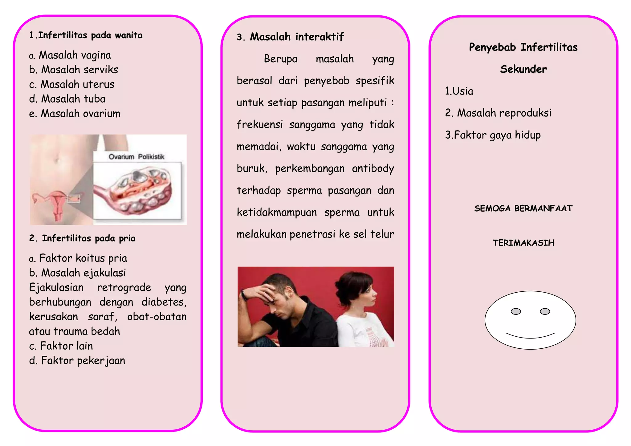 Brosur ketidaknyamanan kehamilan | DOCX