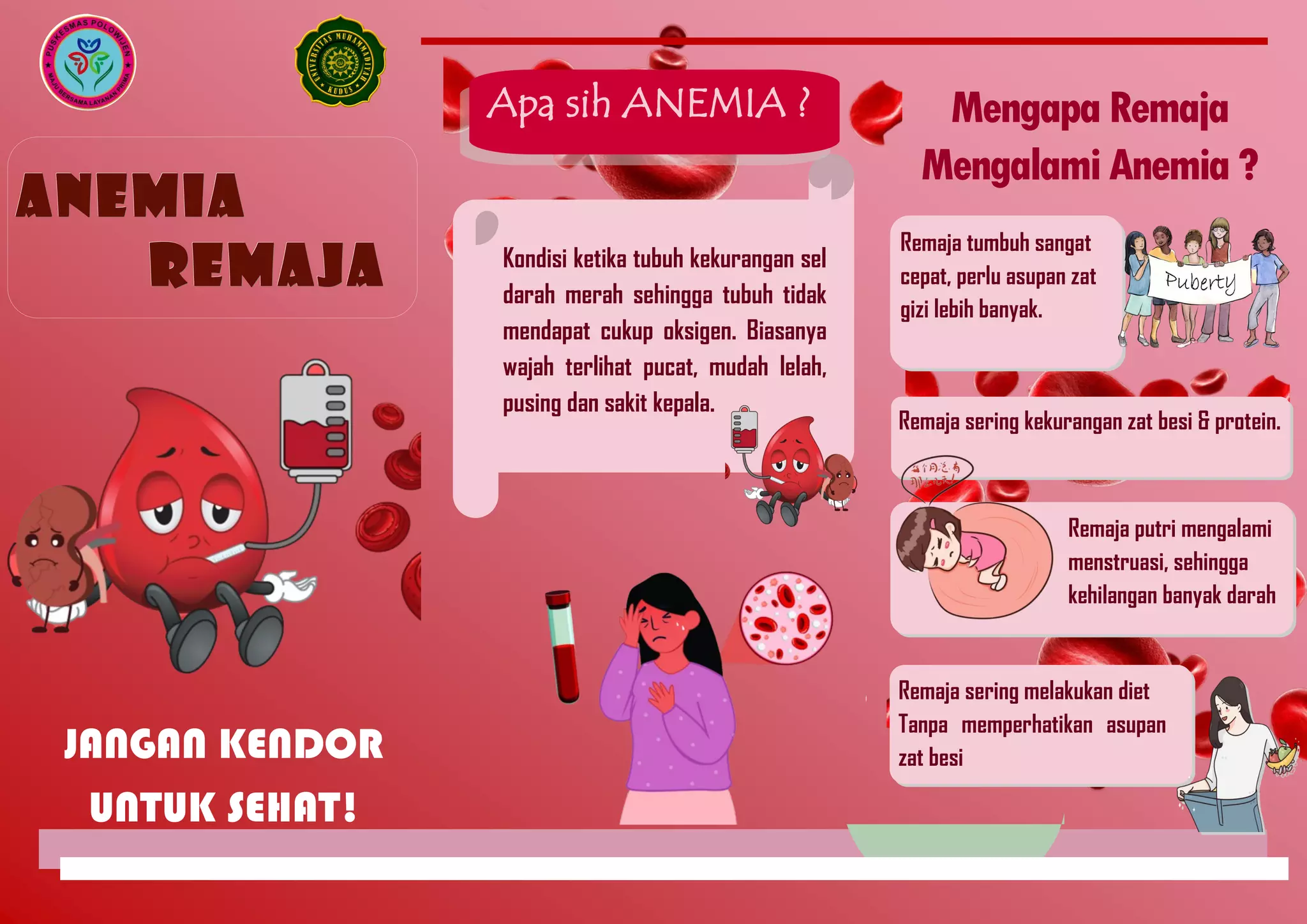brosur anemia remaja | PDF