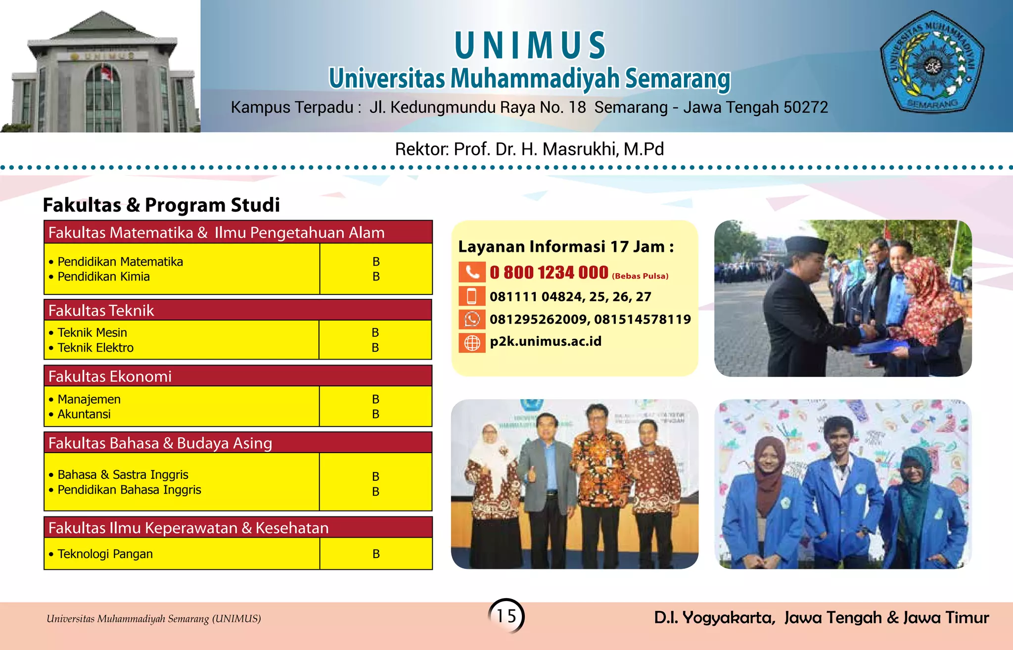 Brosur kuliah karyawan diy, jateng, jatim dan bali | PPT