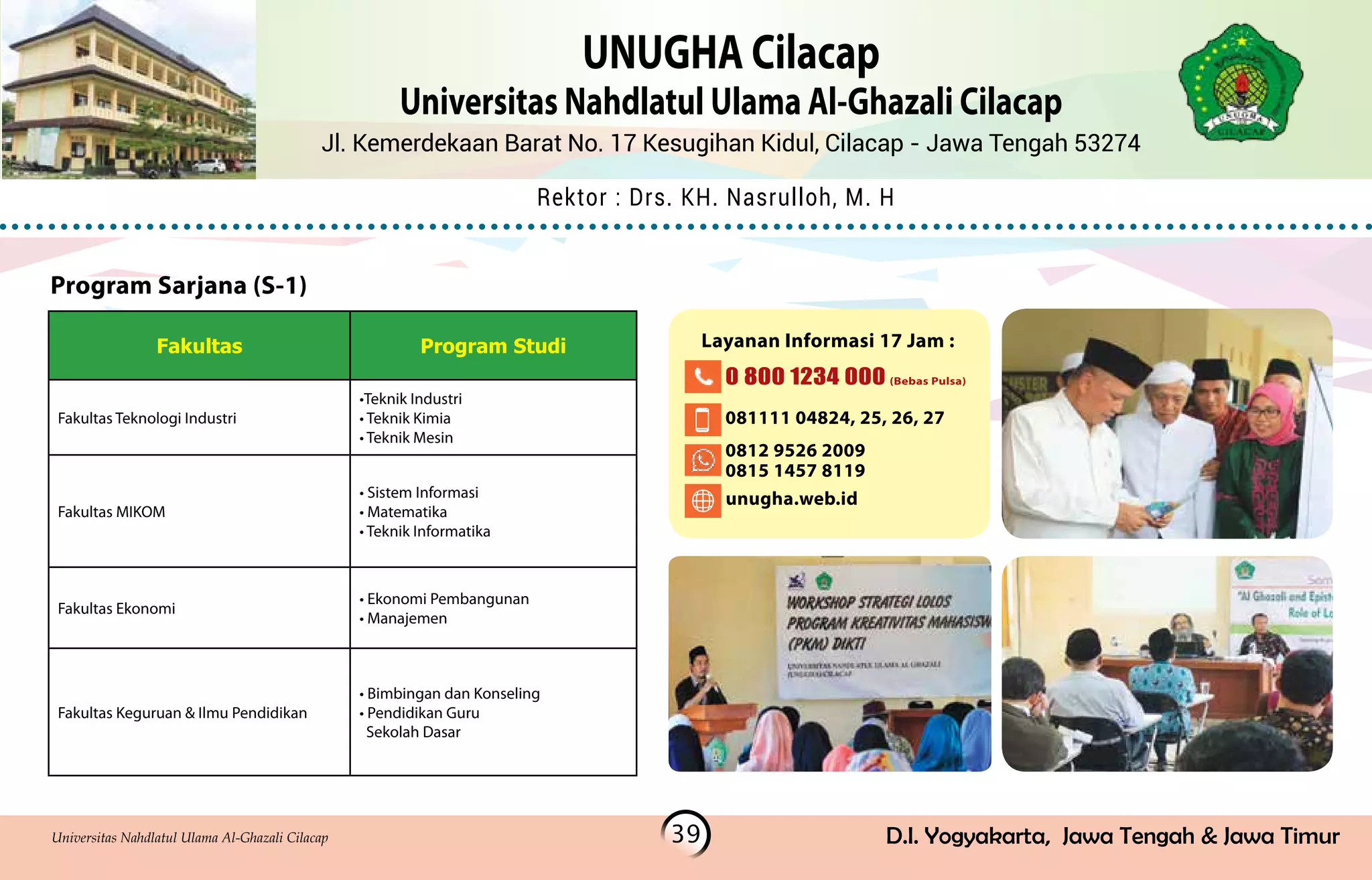 Brosur kuliah karyawan diy, jateng, jatim dan bali | PPT