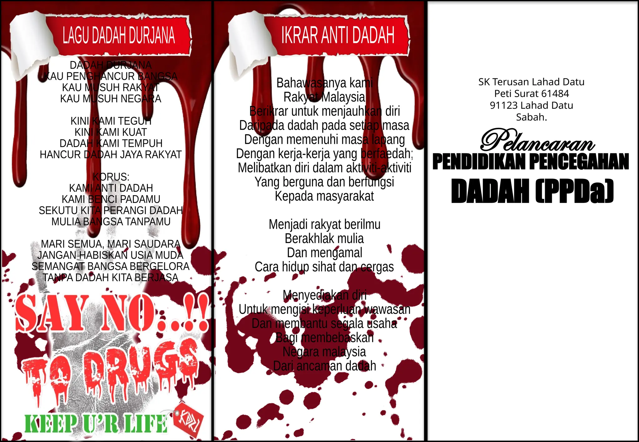 BROSUR MINGGU ANTI DADAH JBKJBJBHJHIGHYGHFG | PPT