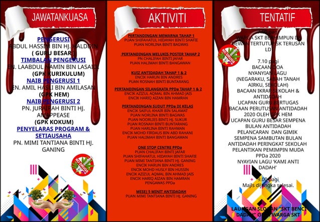 BROSUR MINGGU ANTI DADAH JBKJBJBHJHIGHYGHFG | PPT