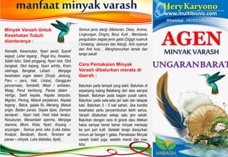 MANFAAT MINYAK VARASH HEALING OIL CLASSIC ORIGINAL | PPTX