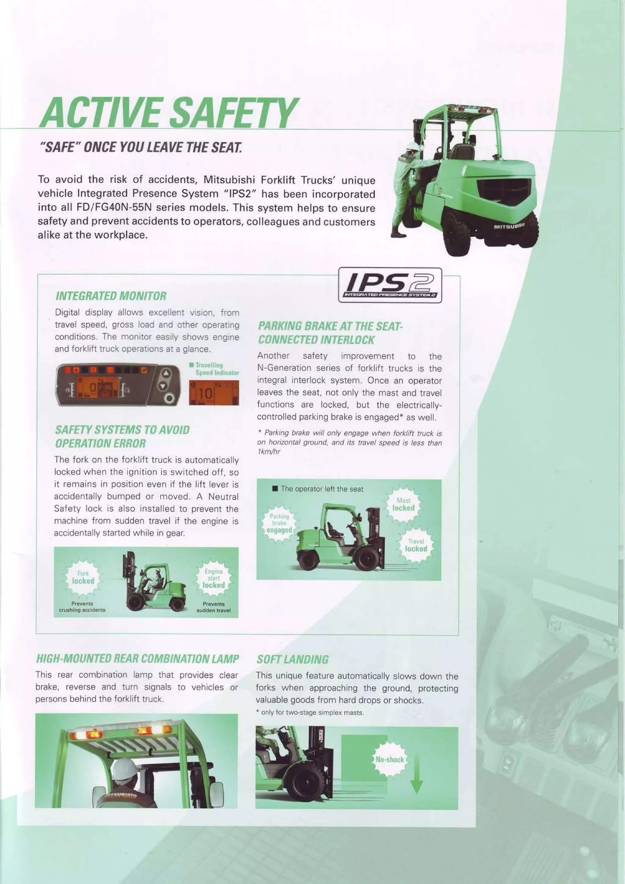 Brosur mitsubishi forklift 5 ton | PDF