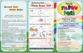 Brosur paud embun pagi cimahi selatan th 2013 kedua | PDF