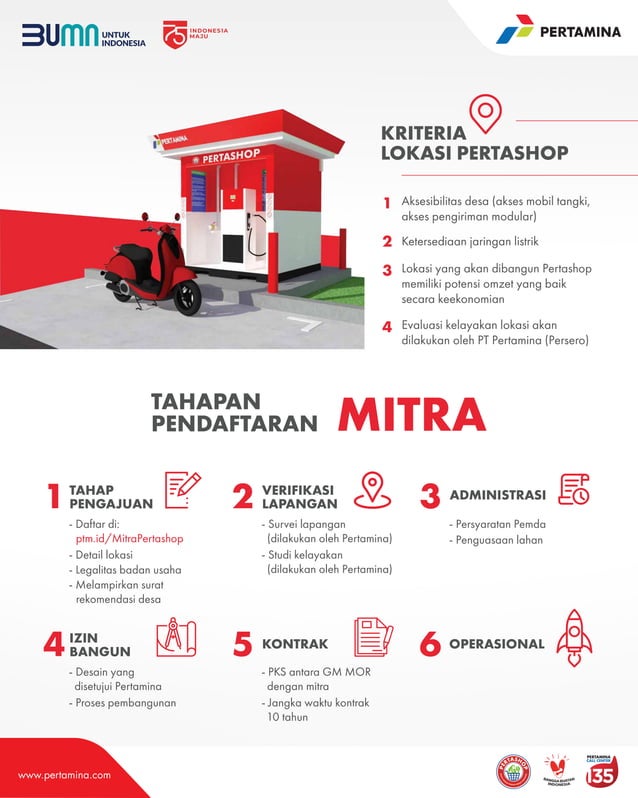 Brosur Penawaran Kemitraan Pertashop | PDF