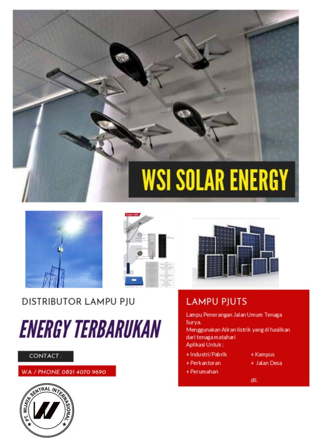 Distributor lampu pju | PDF
