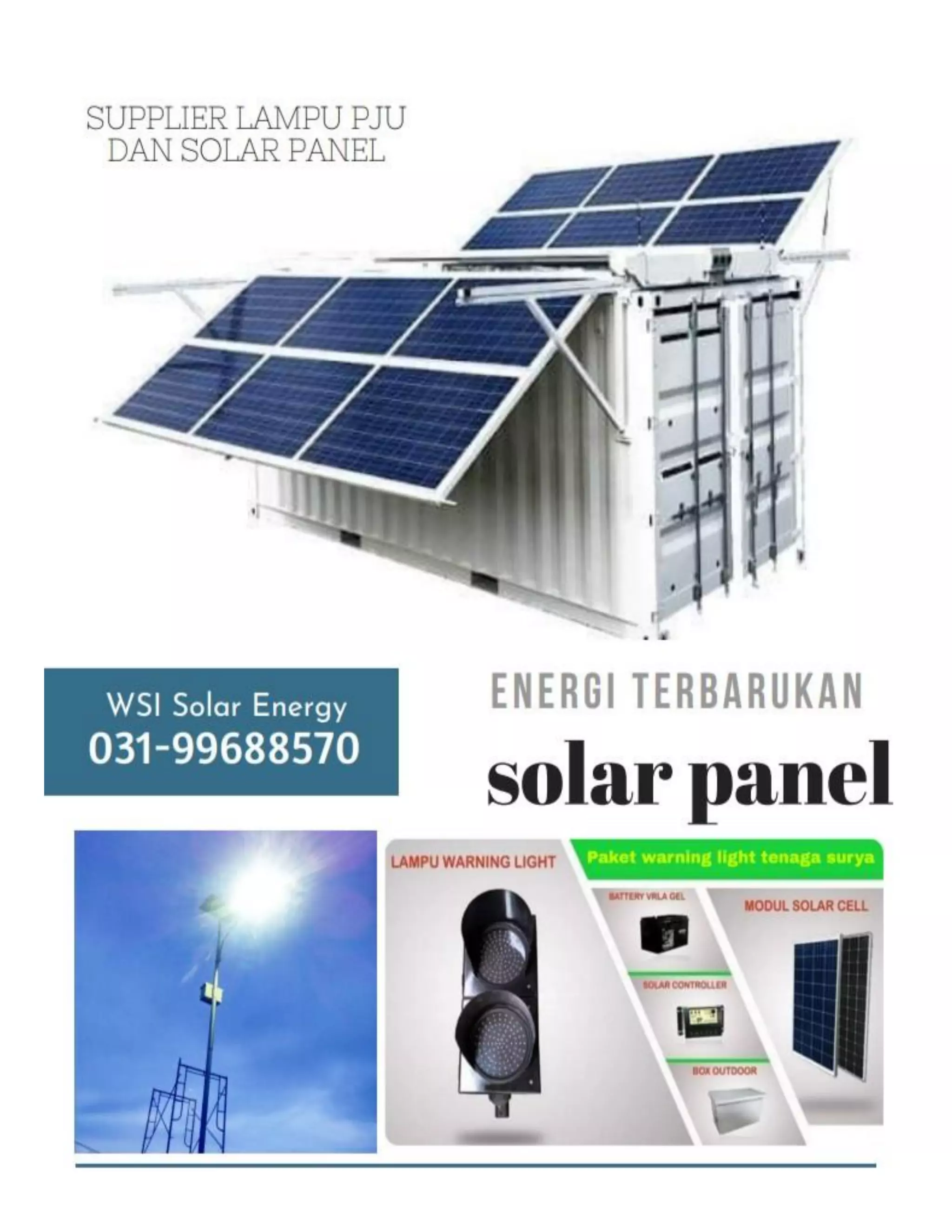 Supplier lampu pju dan solar panel Ambon | PDF | Free Download