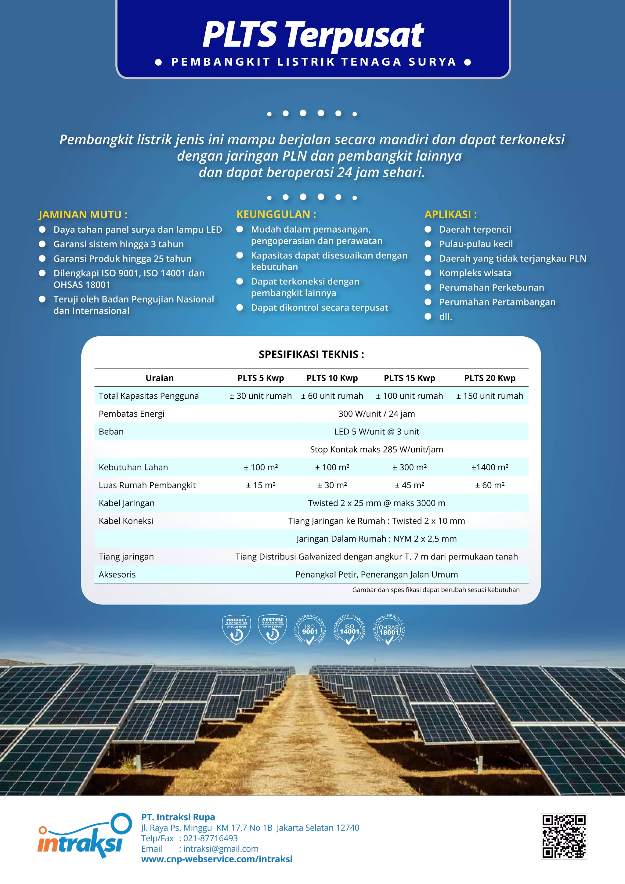 PLTS, Pembangkit LIstrik Tenaga Surya | PDF