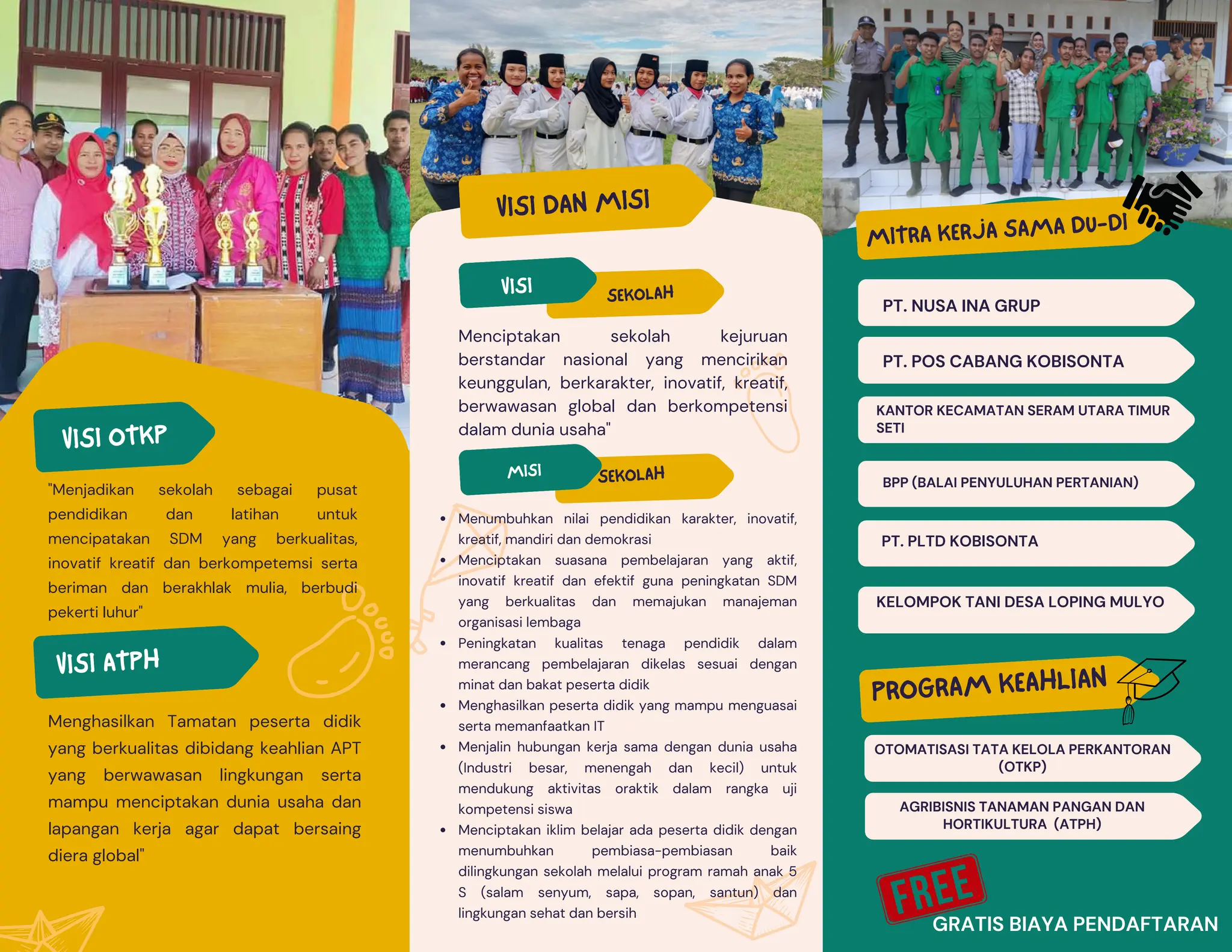 Brosur penerimaan siswa baru tahun ajar 2024/2025 | PPT