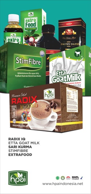 Brosur produk vitamin hpai | PDF
