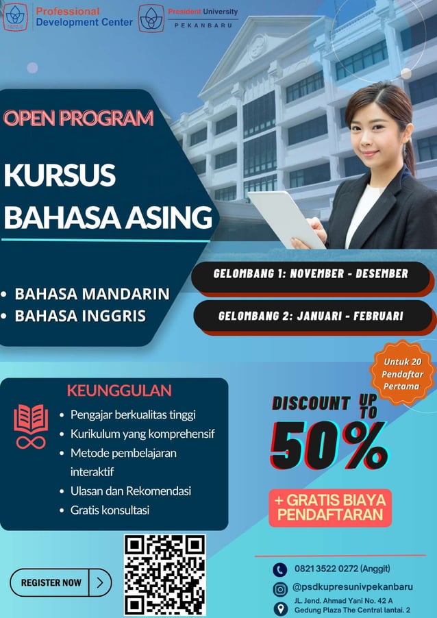 BROSUR PROGRAM DEVELOPMENT CENTER Presuniv | PDF