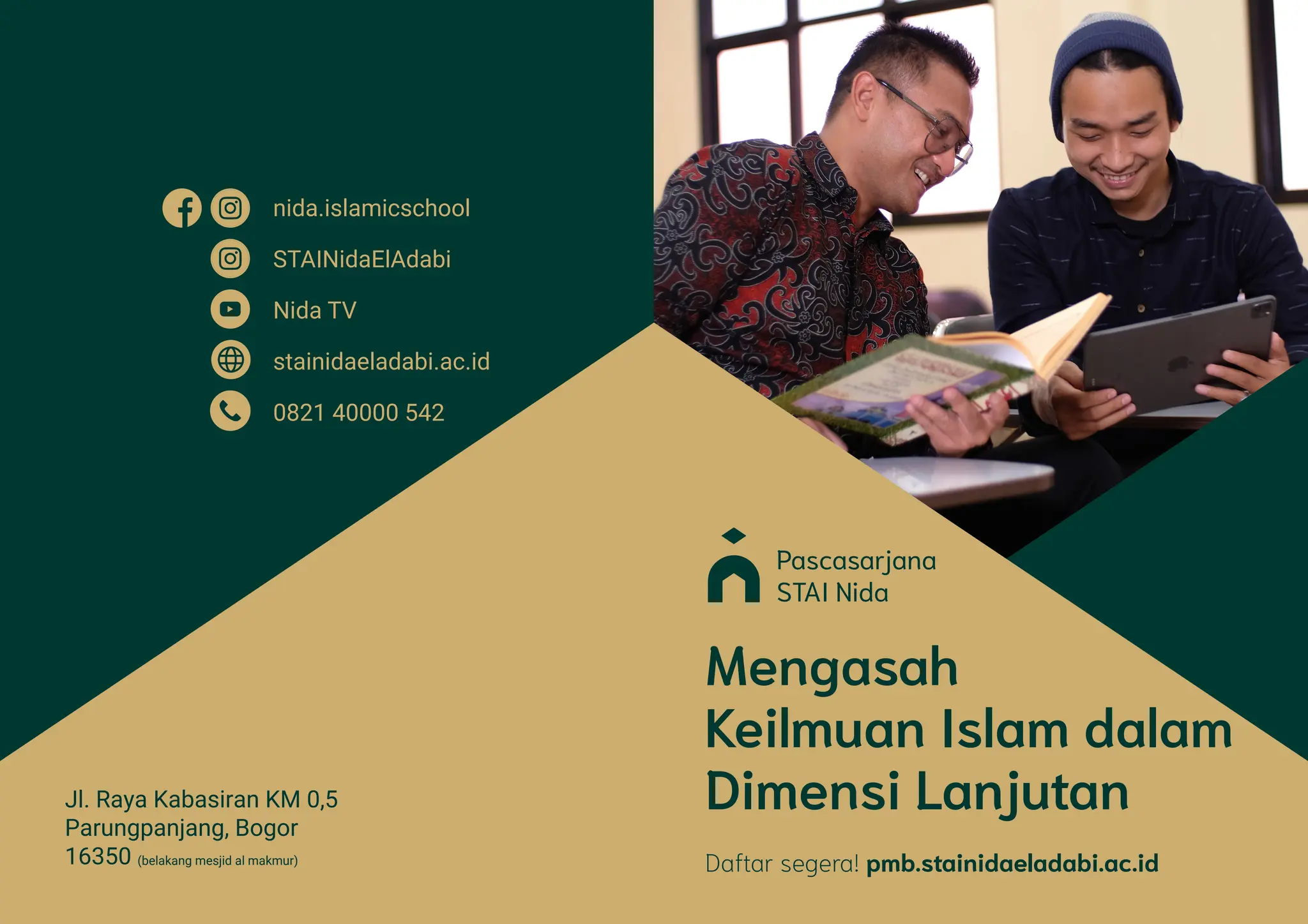 Brosur STAI Nida El Adabi Program Sarjana | PDF