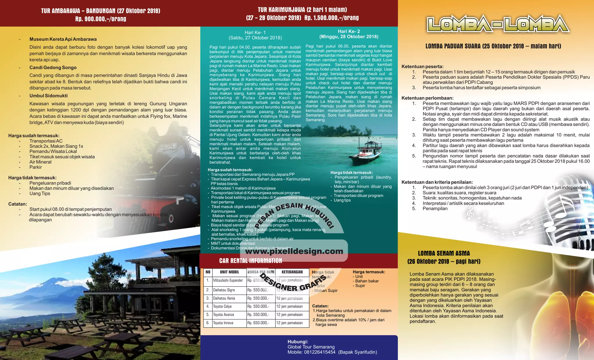 Brosur seminar kedokteran pdpi | PDF