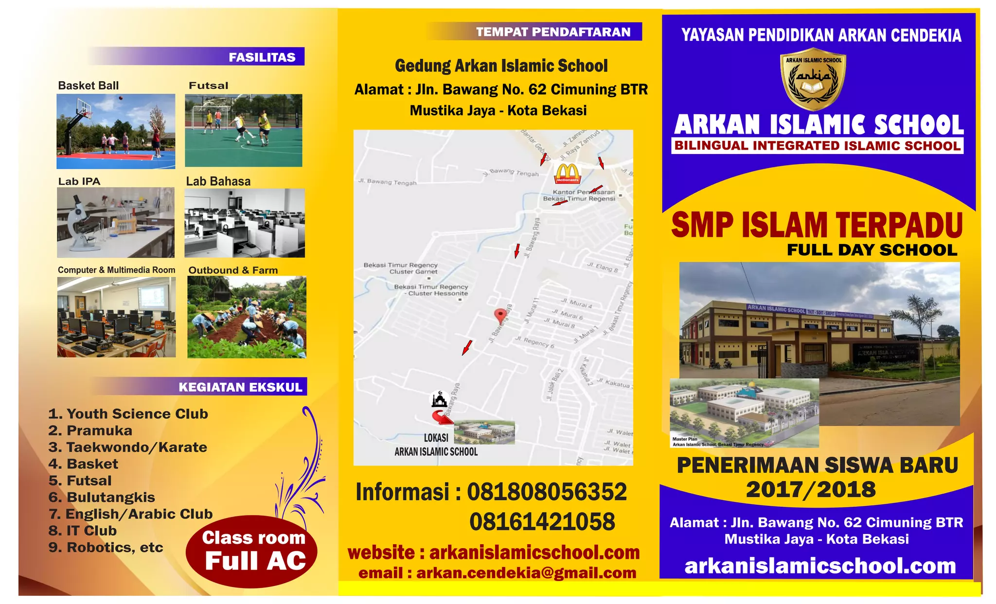 Brosur SMP ARKAN ISLAMIC SCHOOL | PDF