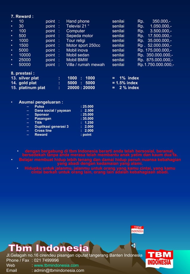 Brosur Tbm Baru | PPT