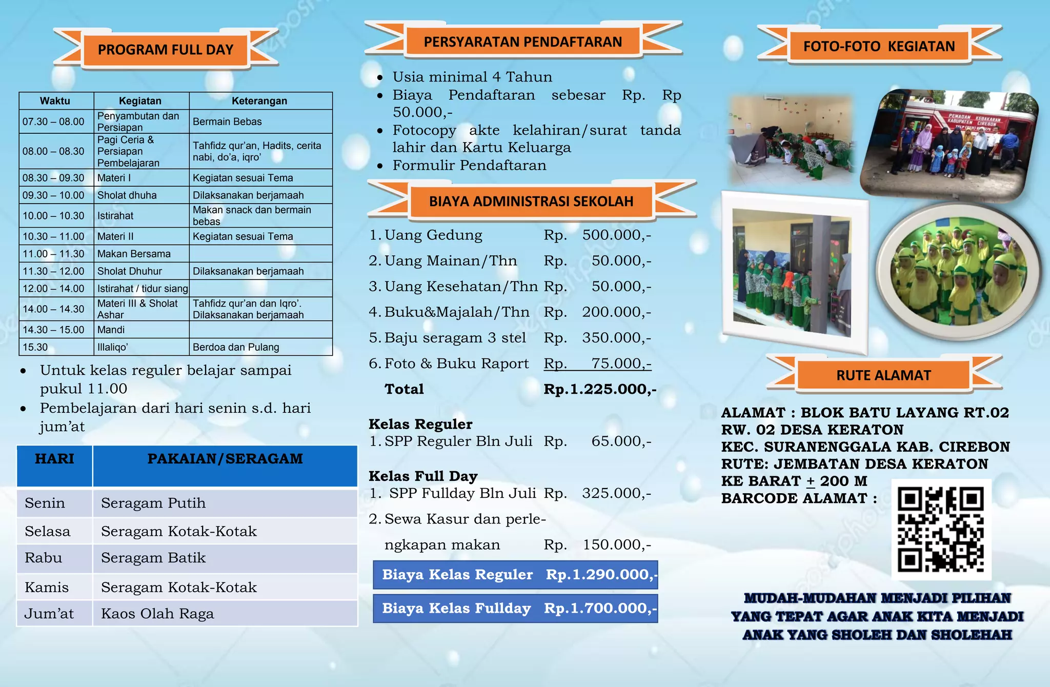 Brosur tk darunnajah 2020 2021 | PPT