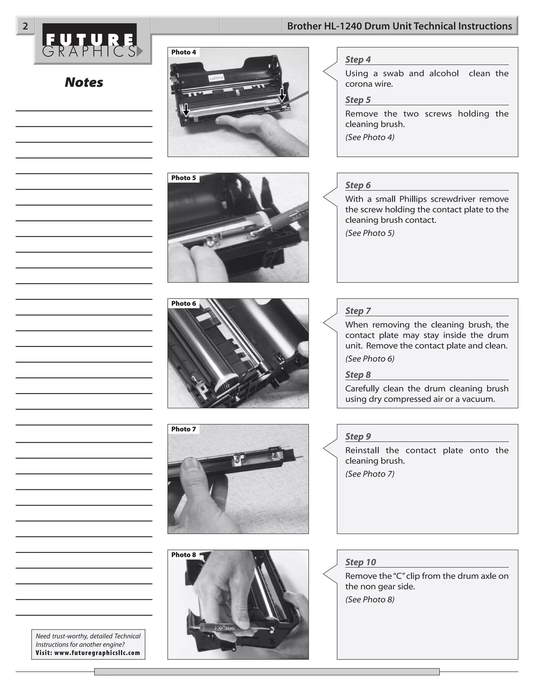 Brother hl 1240 drum | PDF | Musical Instruments | Hobbies & Interests