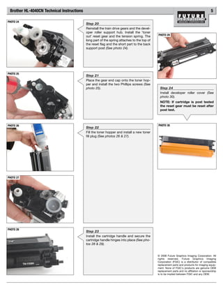 Brother hl 4040 cn color | PDF