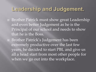 Brother Patrick Howlett | PPTX