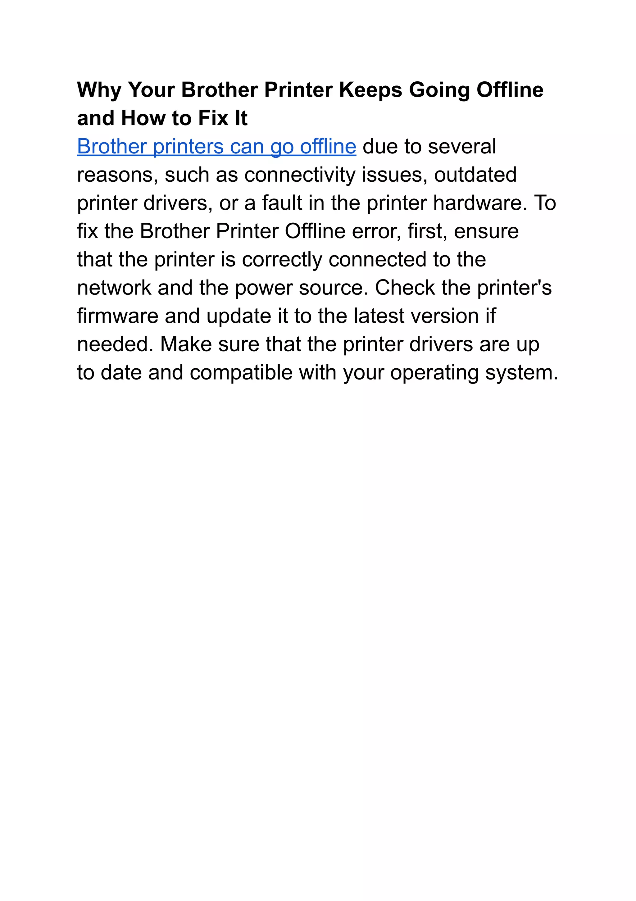 brother printer going offline.pdf