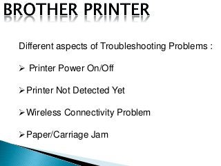 Brother printer troubleshoot guide & steps