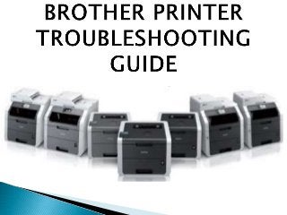 Brother printer troubleshoot guide & steps