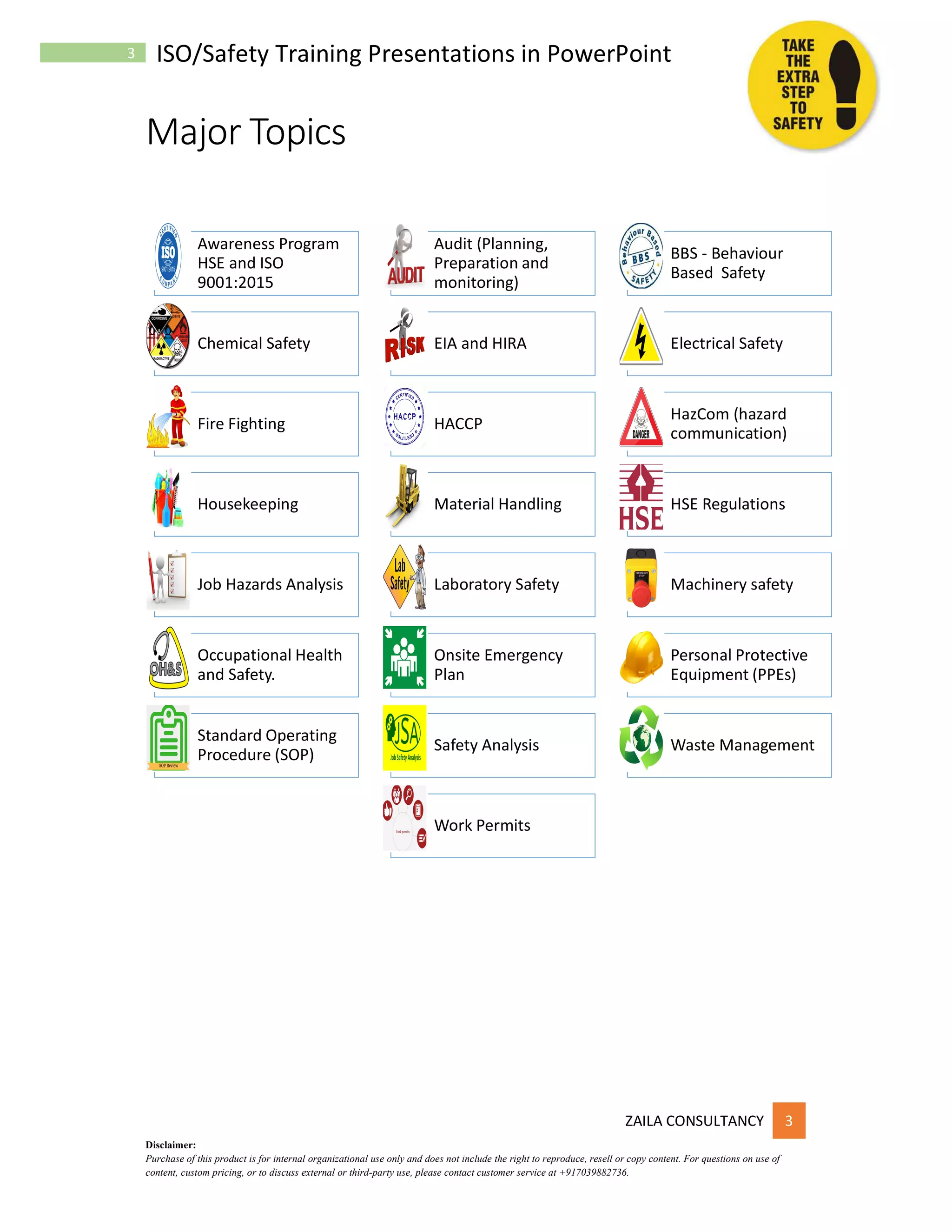 QHSE Training PPTs | PDF