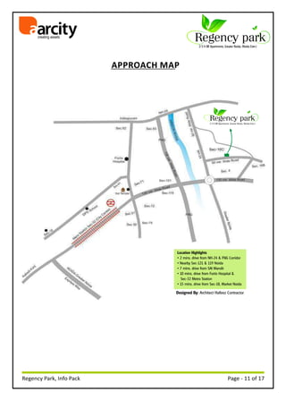 Aarcity, Regency Park Sector-16C Greater Noida West – 9811237690 | PDF