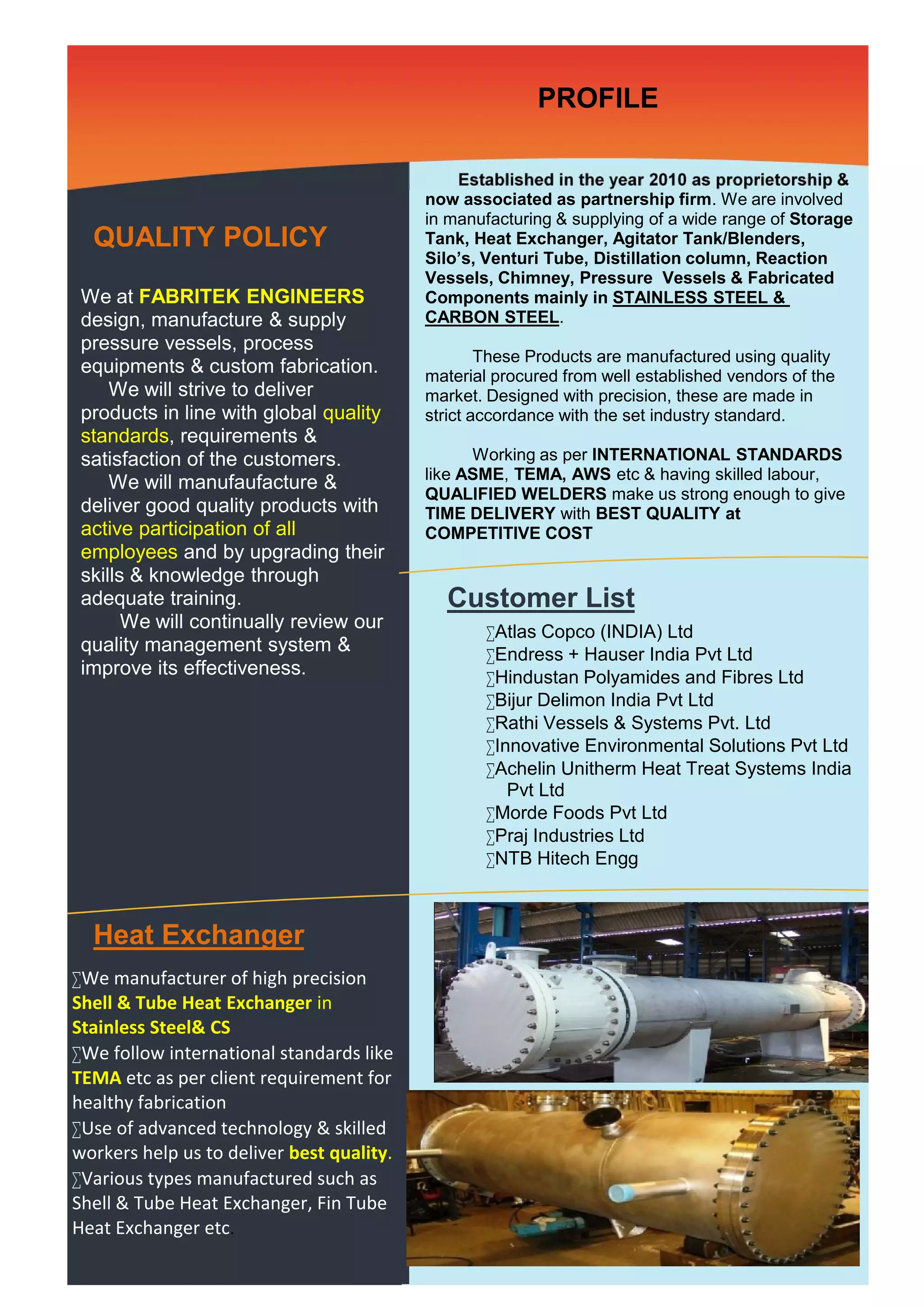 Company Profile | PDF