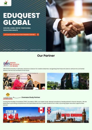 Eduquest Global LLP - Your Learning Partner | PDF | Education industry | Industries