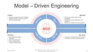Automatic ROS2 systems generation via model-driven engineering (MDE) software techniques | PPTX