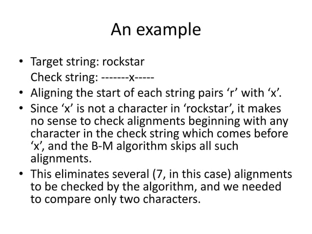 brown.ppt for identifying rabin karp algo | PPT