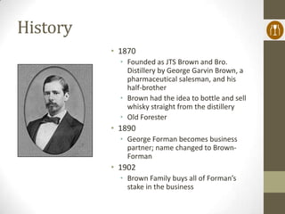 Brown-Forman Corporation Strategy Assignment | PPTX