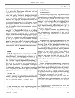 Brown-Giving-PsychSci-2003.pdf | Eldercare | Family and Relationships