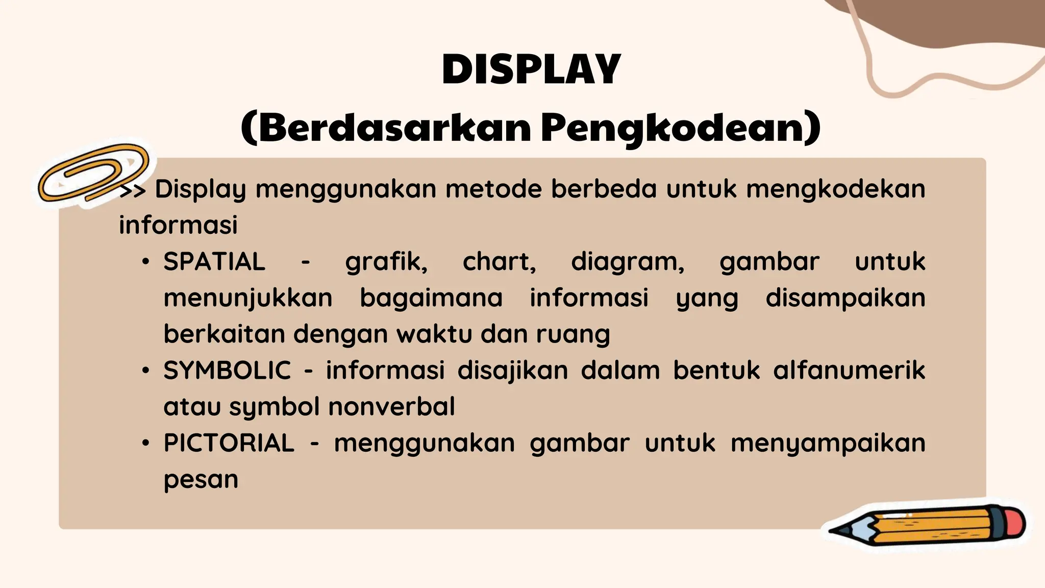 ergonomi display dan kontrol | PPTX